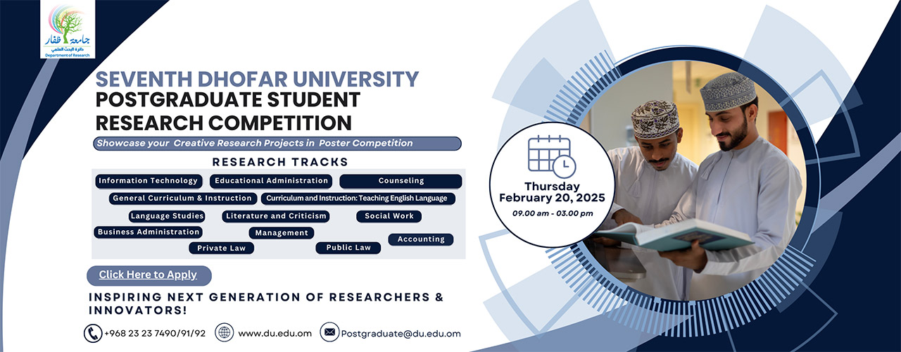 Dhofar University | Vision for the Future